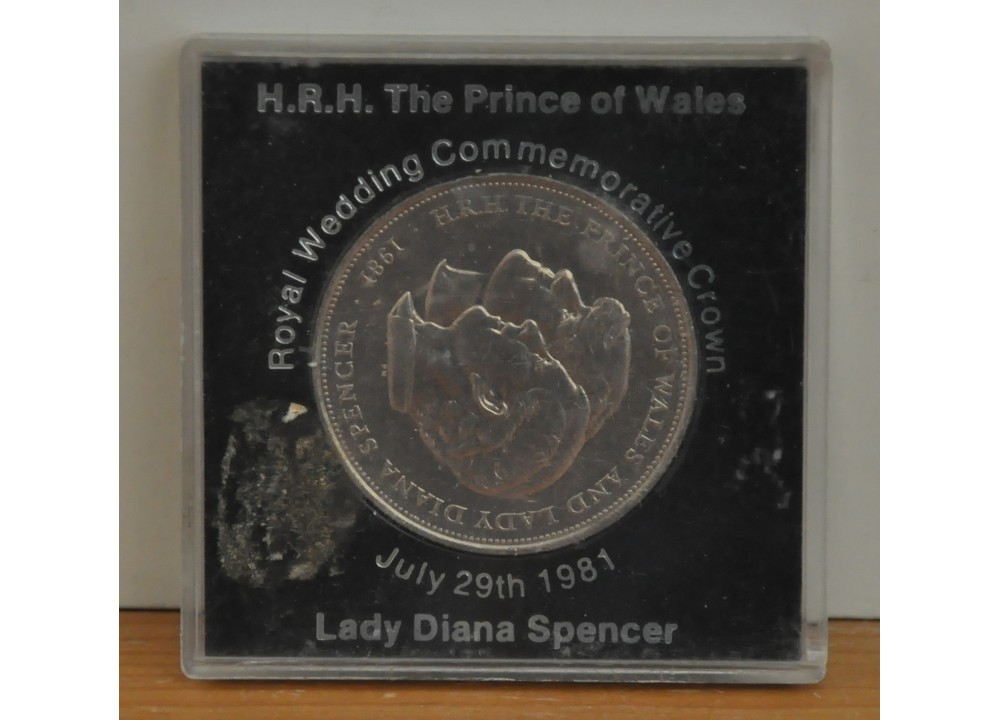 HRH The Prince of Wales Royal Wedding Commemorative Crown July 29th ...